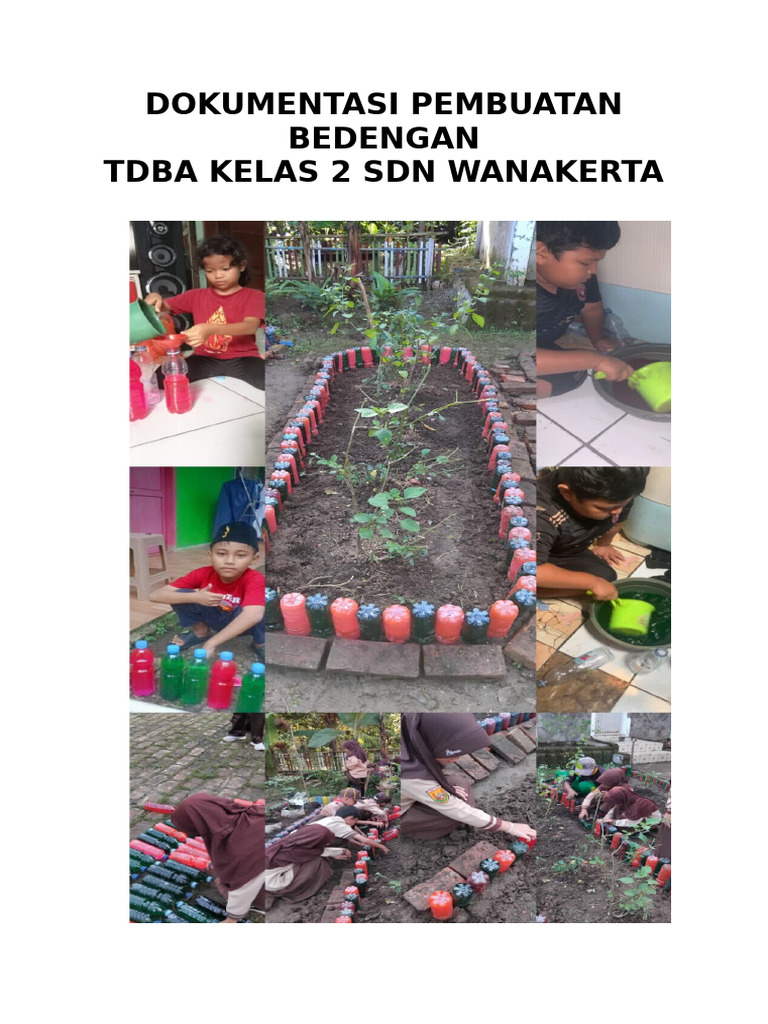Dokumentasi Pembuatan Bedengan Kelas 2 | PDF