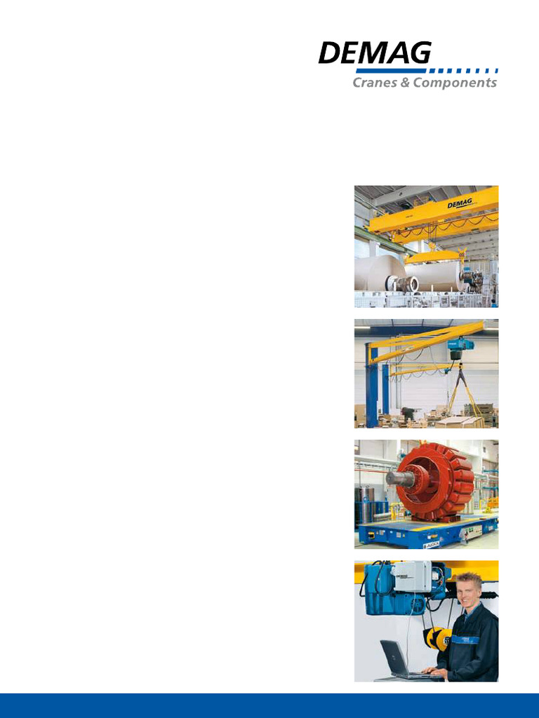 Demag Product Range Part1 | PDF | Crane (Machine) | Manufactured Goods