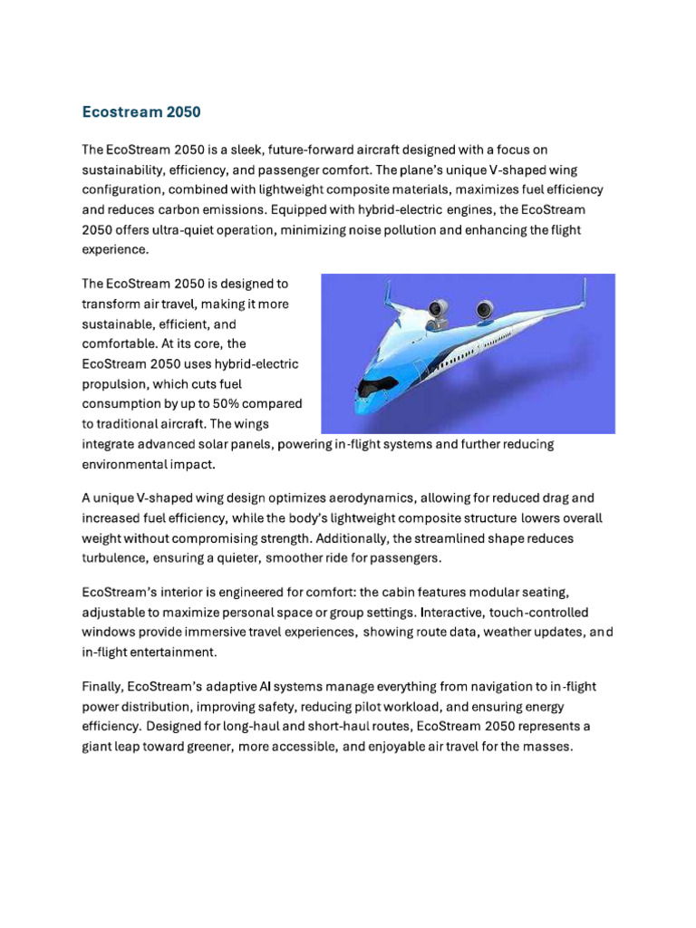 EcoStream 2050 | PDF
