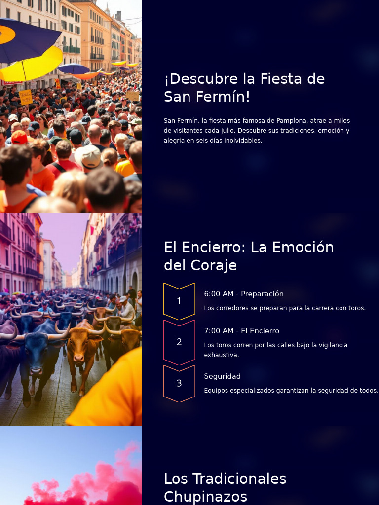 Descubre La Fiesta de San Fermin | PDF