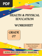 Grade 11 Health & Physical Education Guide | PDF | Force | Volleyball