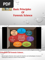 Principles of Forensic Science | PDF