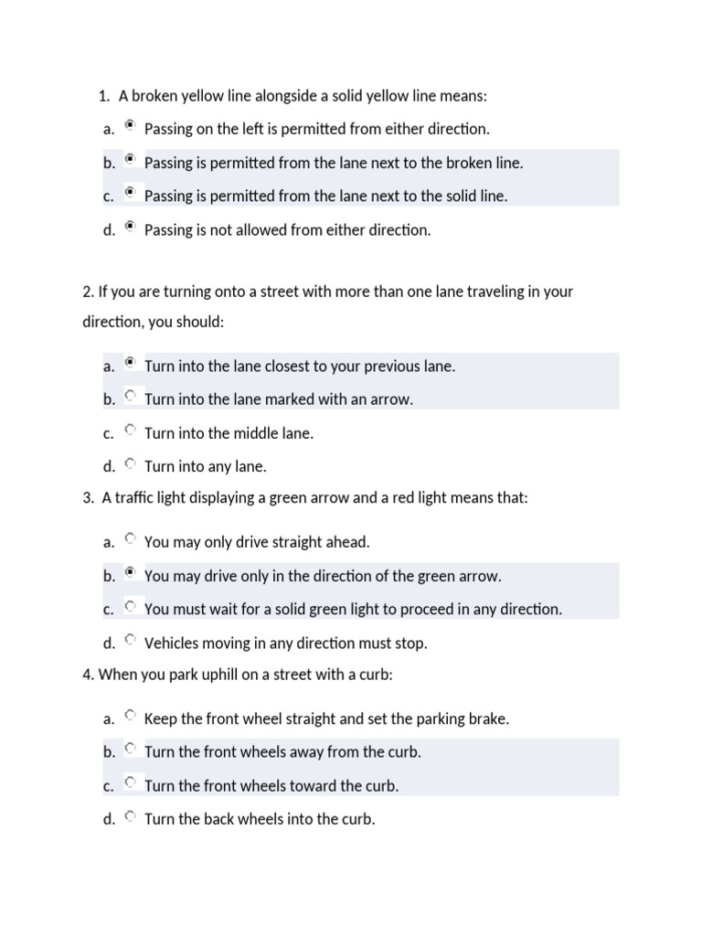 Yellow Line Passing Rules Explained | PDF | Traffic | Traffic Light