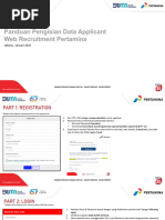 FAQ Web Recruitment Pertamina v2 | PDF