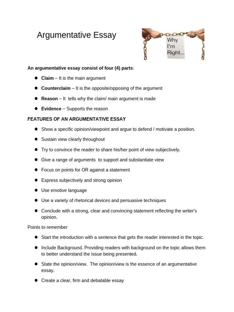 GR 9 ENG FAL - Argumentative Essay - Exemplar Worksheet 2 | PDF