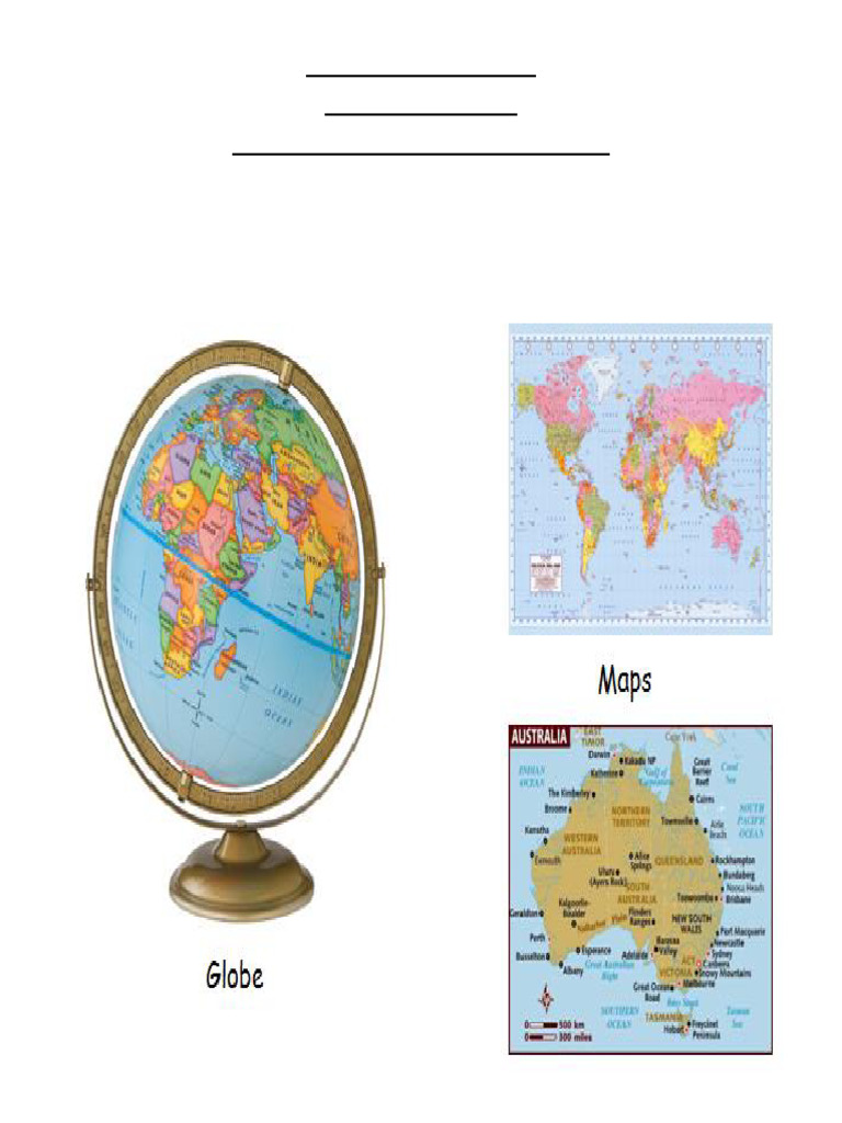 Gr8 T1 Geog Maps and Globes Learner Booklet | PDF | Equator | Longitude