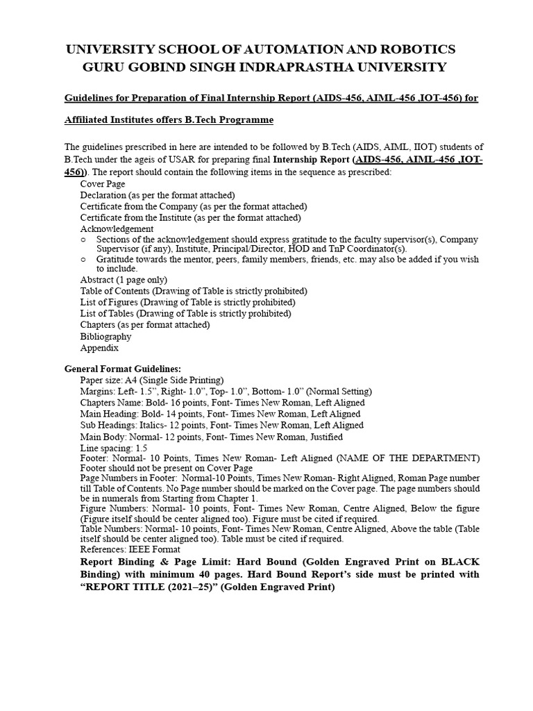 AIDS 456, AIML 456 ,IOT 456 Internship_Report_Format_2021 25 (2) | PDF | Databases | Sql