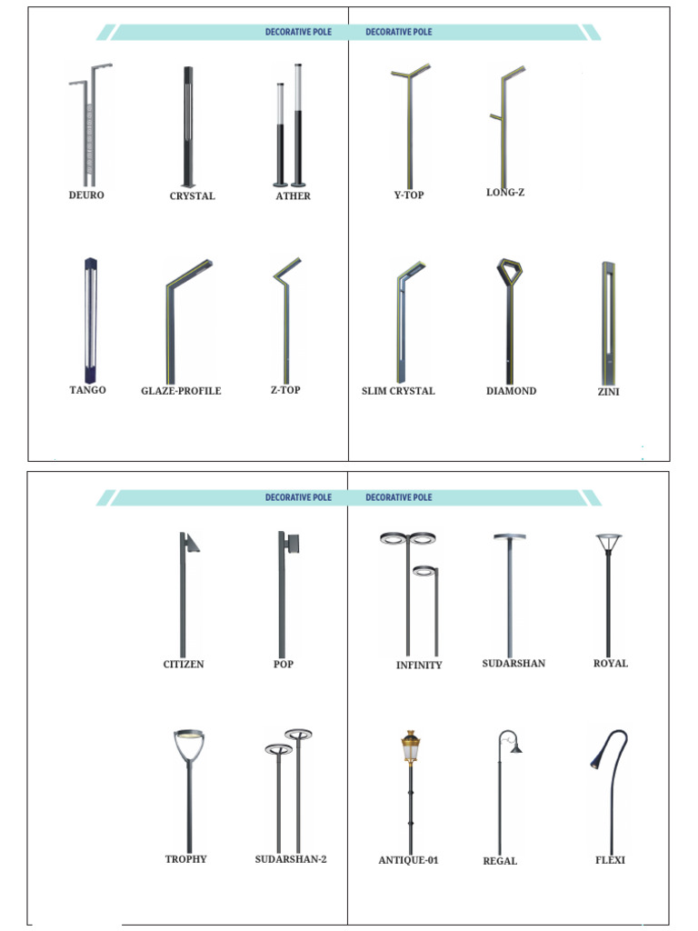 Decorative Pole & Post Top | PDF | Industrial Processes | Chemical ...