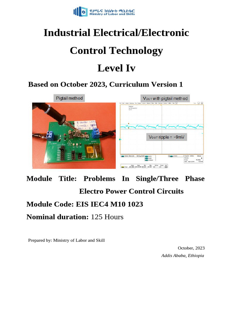 M10-Single& Three Phase Electronics Power Coontrol | PDF | Rectifier ...