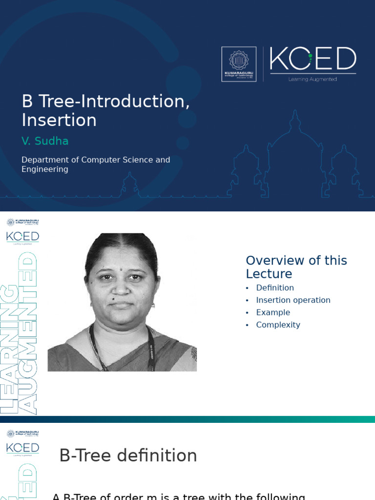 B Tree | PDF