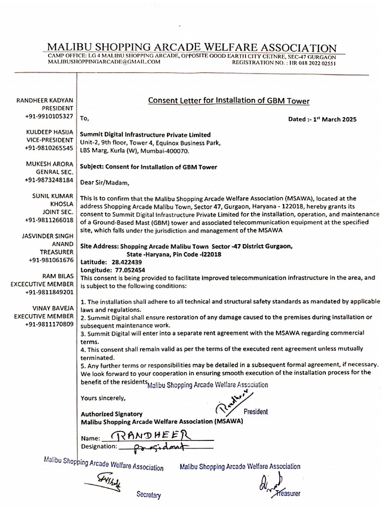 GBM Tower DT 01.03.2025 | PDF