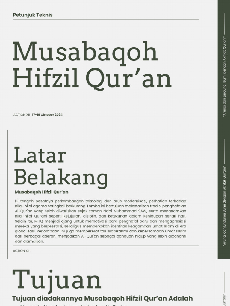 Juknis MHQ SMP | PDF