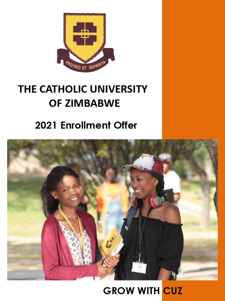 Catholic University of Zimbabwe Programs | PDF | Bachelor's Degree ...