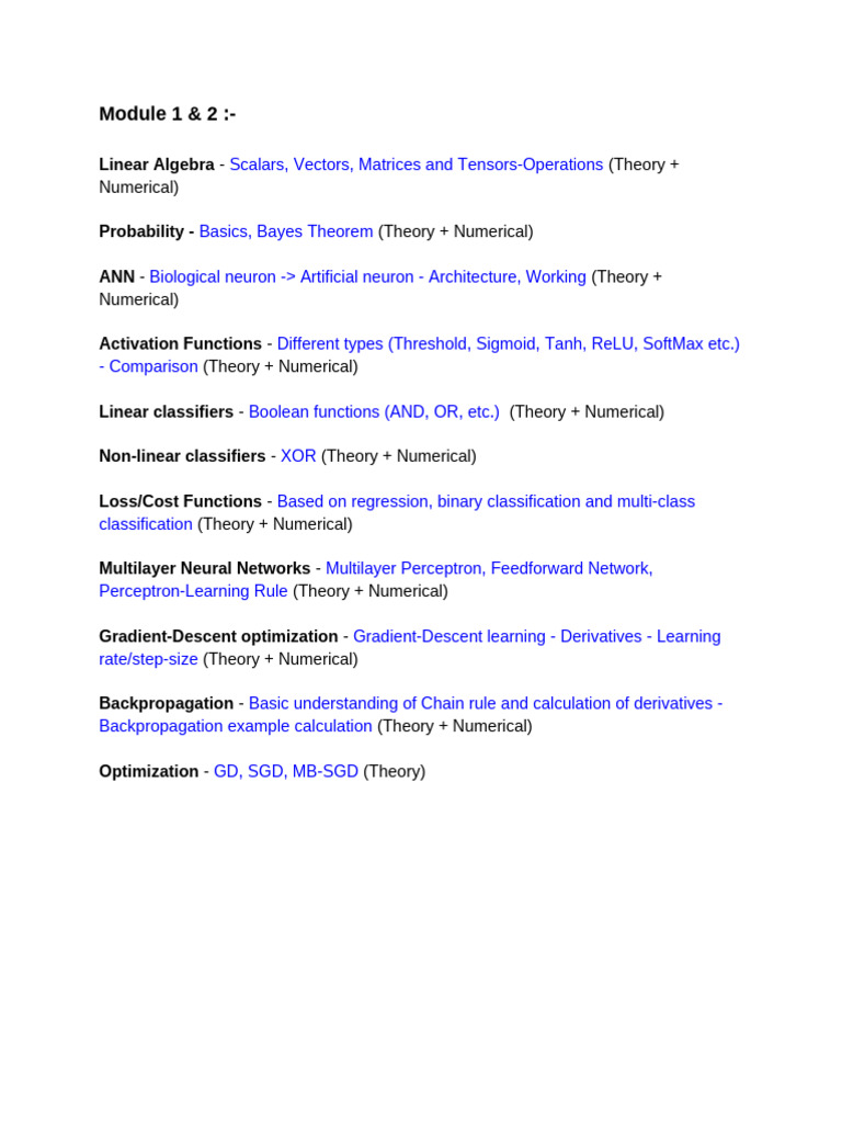 11 Gradient Based Learning 10-08-2024 | PDF