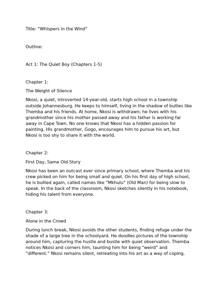 WHISPERS IN THE WIND | PDF | Courage