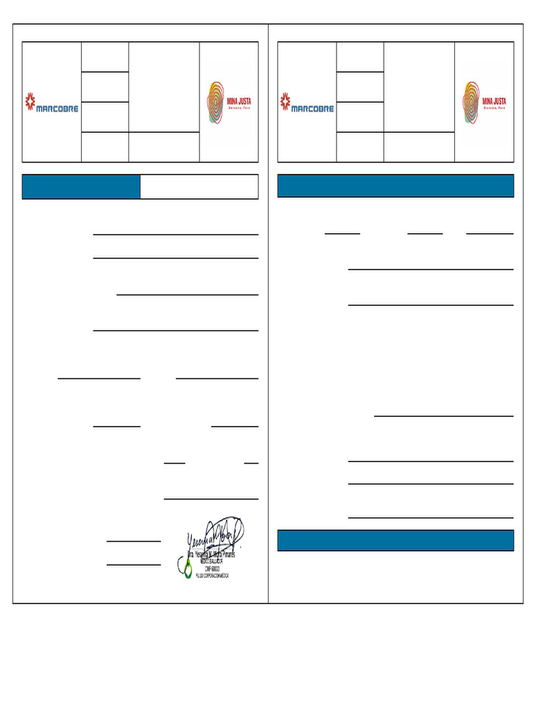 Pinedo Huamani Jenberth Jhonatan - Emoa - Marcobre - 20-05-2025 | PDF | La columna vertebral