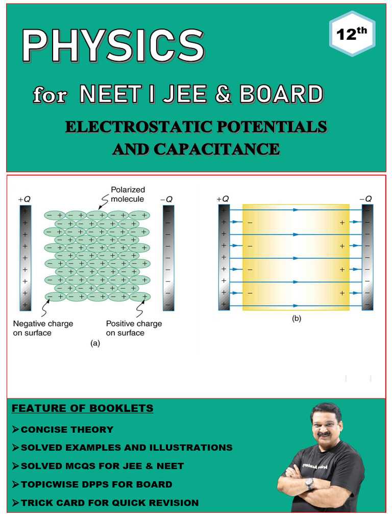 Electrostatic Potential and Capacitance | PDF | Dielectric | Capacitance