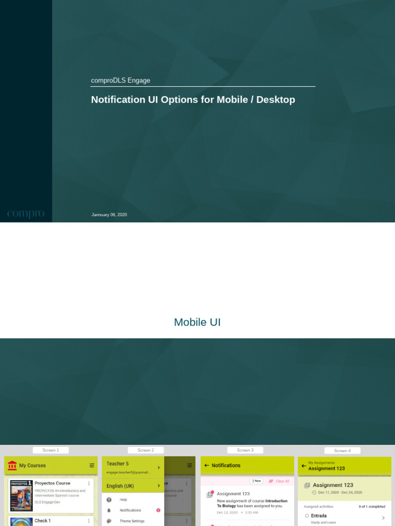 UI Notification v3 | PDF