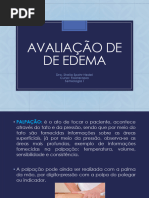 Avaliação de Edema: Testes e Métodos | PDF