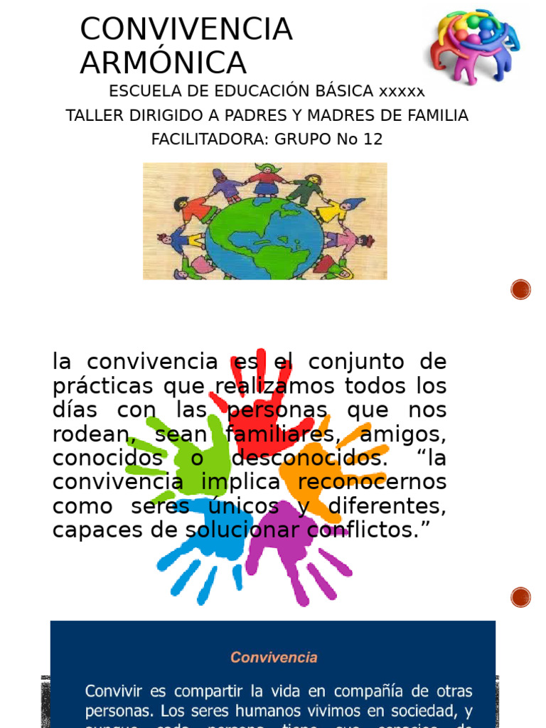 Convivencia Armonica | PDF