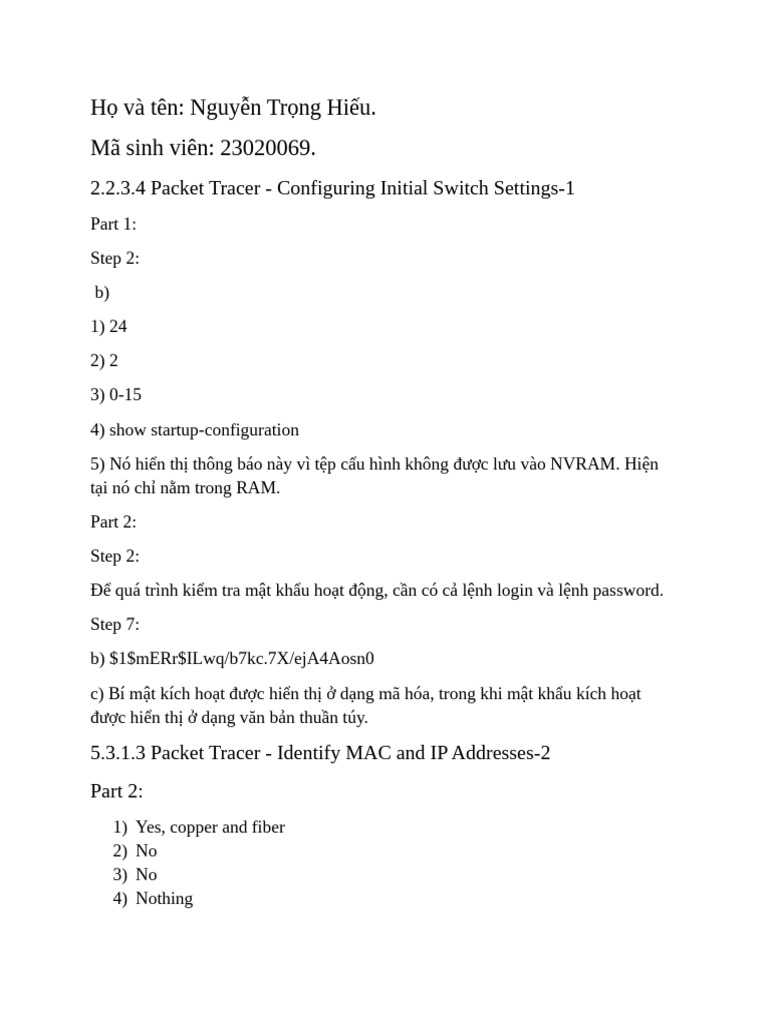 NguyenTrongHieu Week14 | PDF