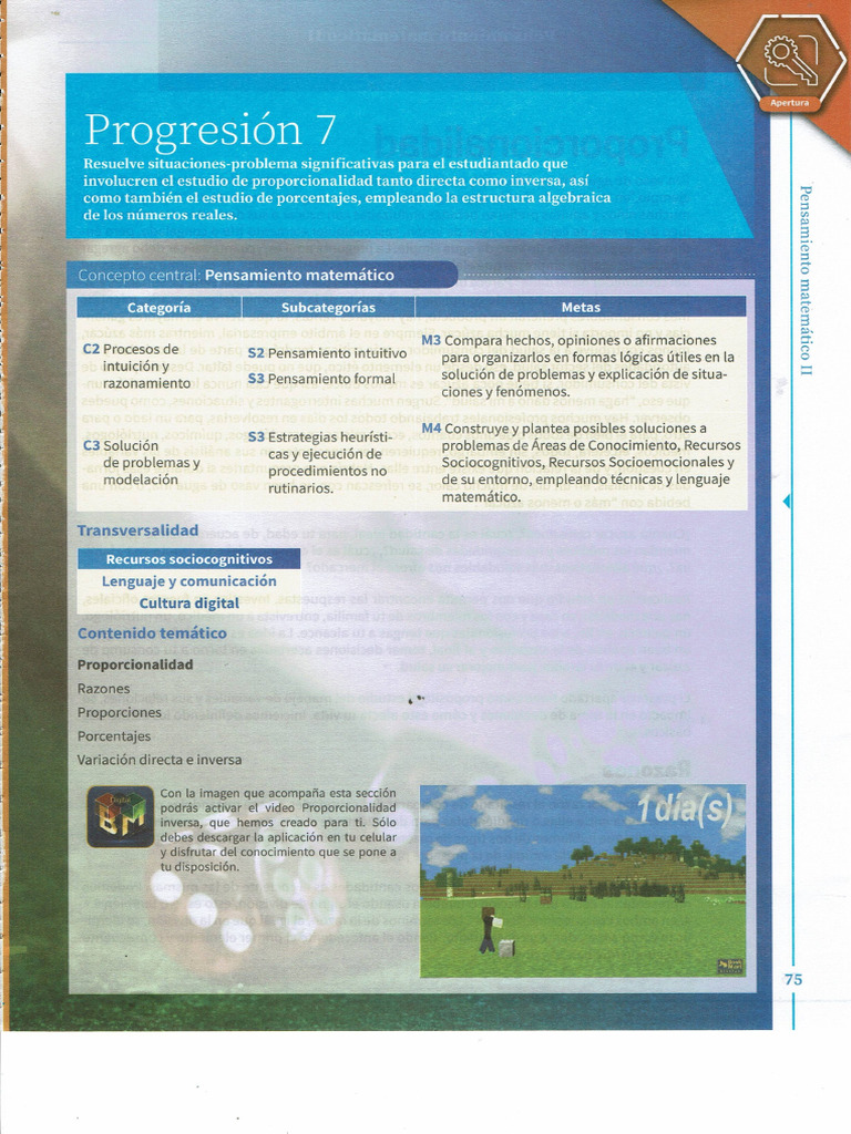 Progresion 7 PMII Sarabia 25 | PDF