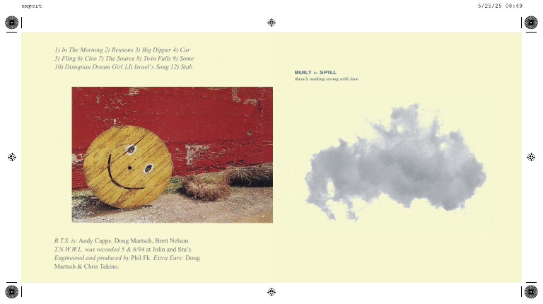 Built To Spill - There's Nothing Wrong With Love PDF | PDF