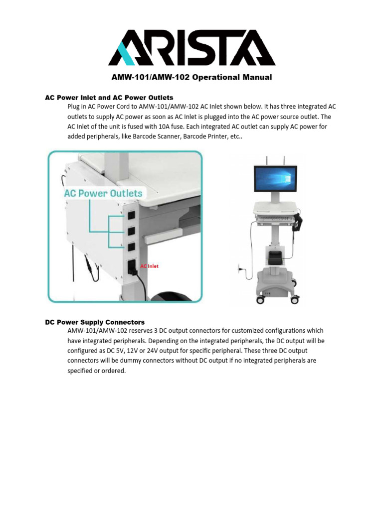 AMW-101 & AMW-102 Operational Manual | PDF | Usb | Computer Keyboard