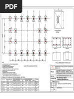 Footing Plan and Reinforcement Details | PDF | Architectural Elements | Materials