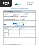 Surgical Pre-Authorization Form Revised 2024 (SHA) | PDF | Anesthesia | Hospital