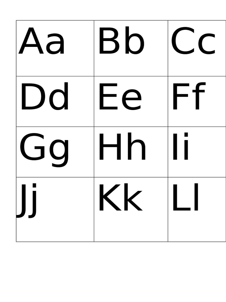Alphabet | PDF