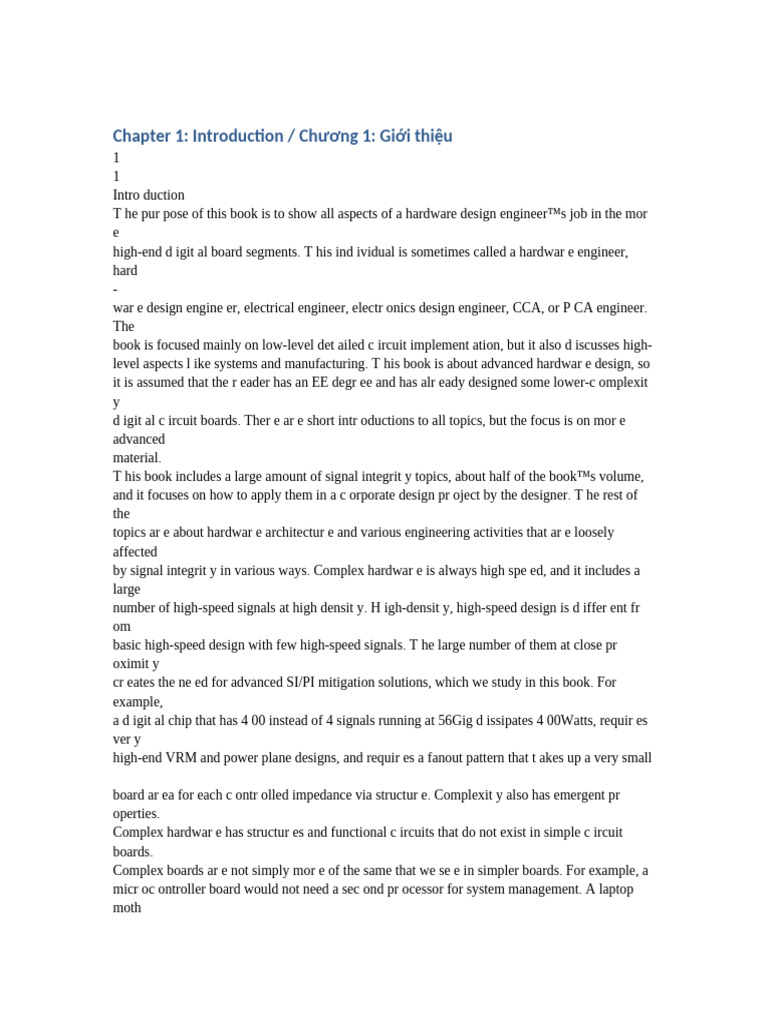 Chapter 1 Bilingual Template | PDF | Computer Engineering | Computing