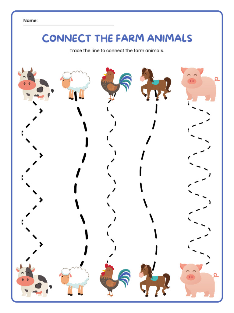 Prewriting Tracing Worksheet | PDF