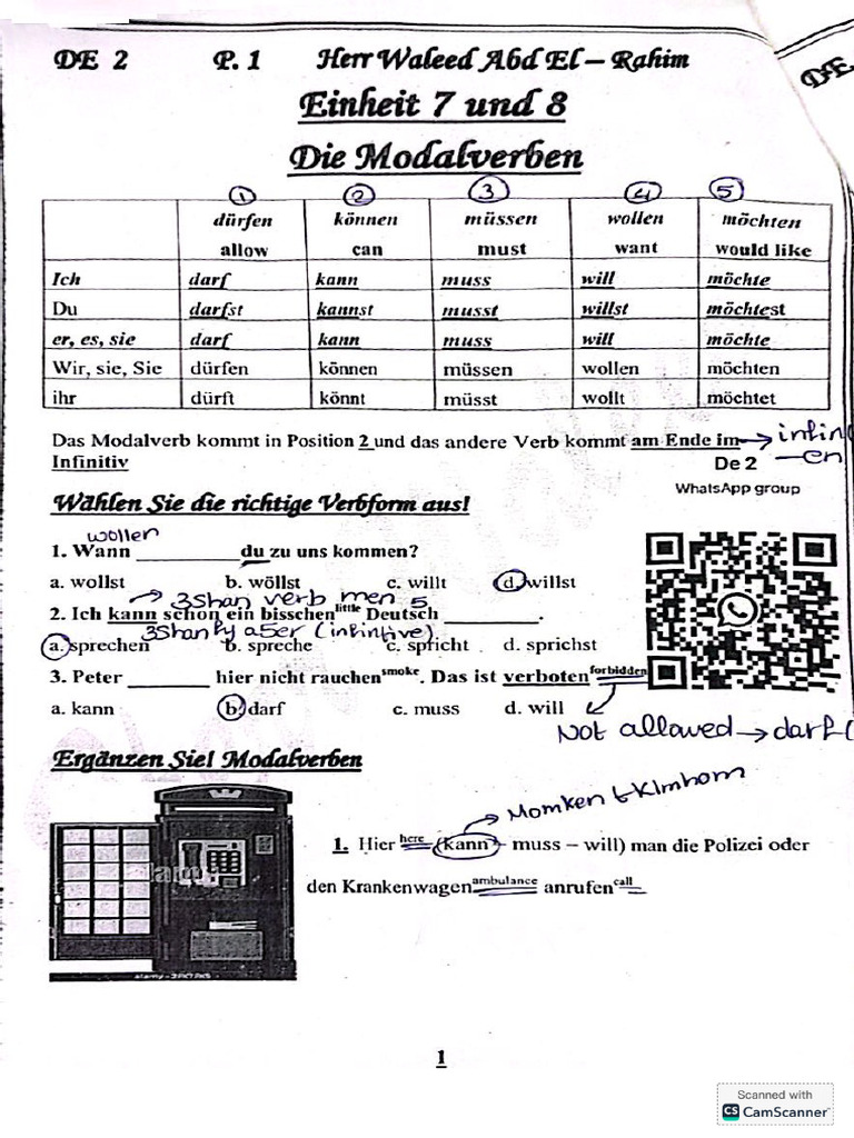 Revisionsheet 1 | PDF