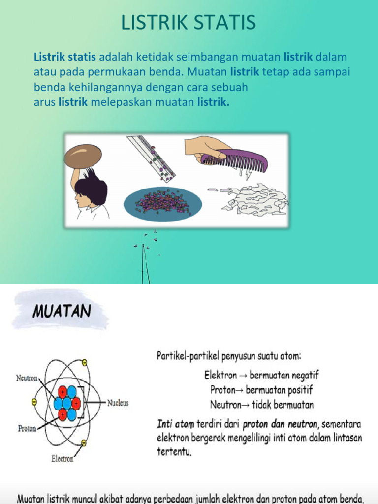 Listrik Statis 1 | PDF
