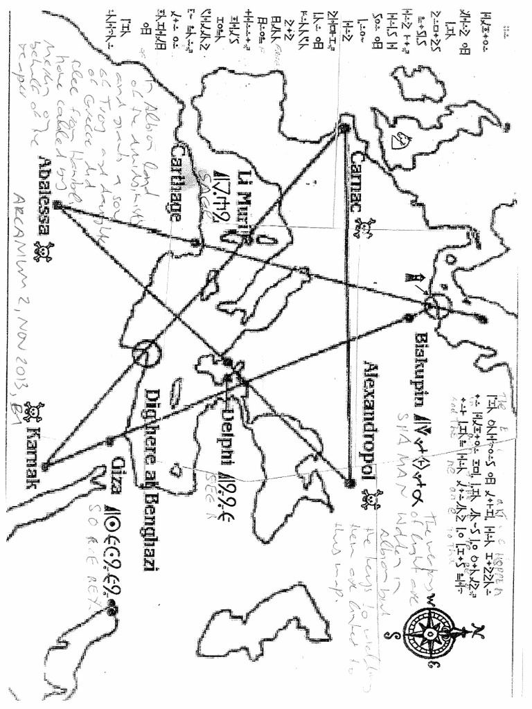 Mystic Albion Leyline Map | PDF