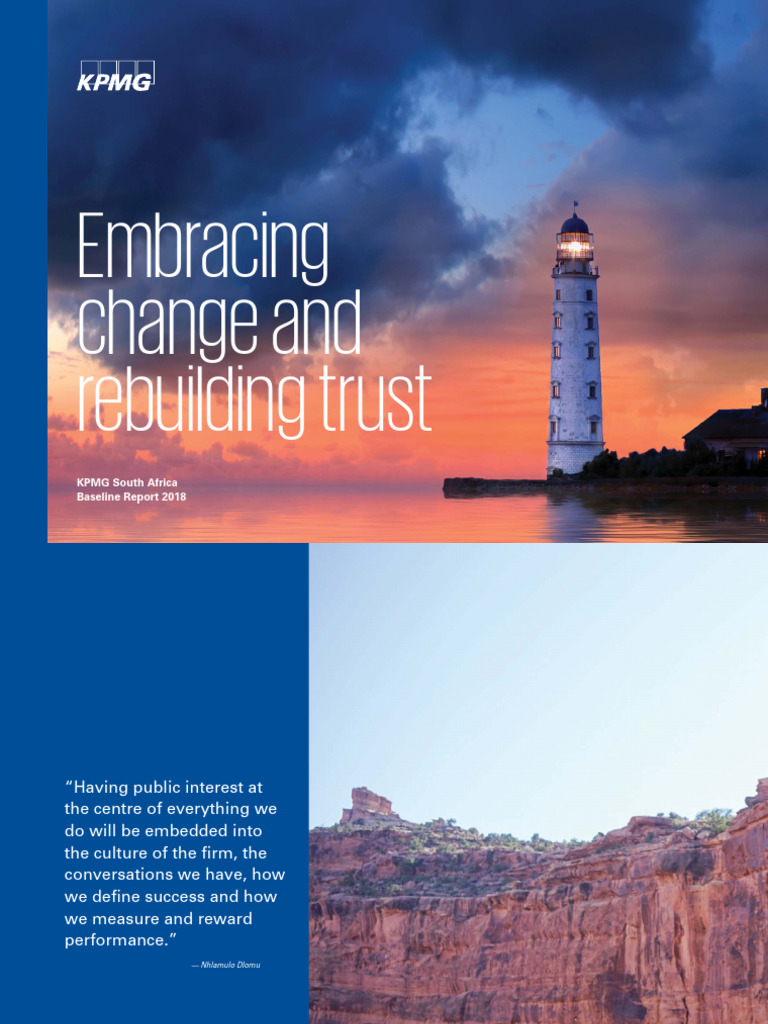 KPMG South Africa Baseline Report 2018 | PDF | Audit | Governance