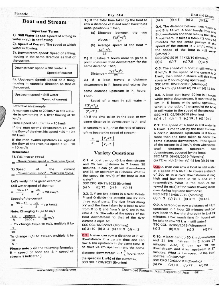 Boat and Stream | PDF