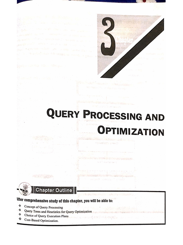 3 Query Processing and Optimization-1 | PDF