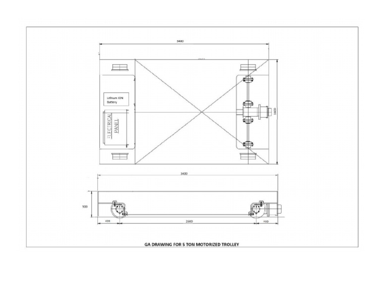 GA Drawing 5 Ton | PDF