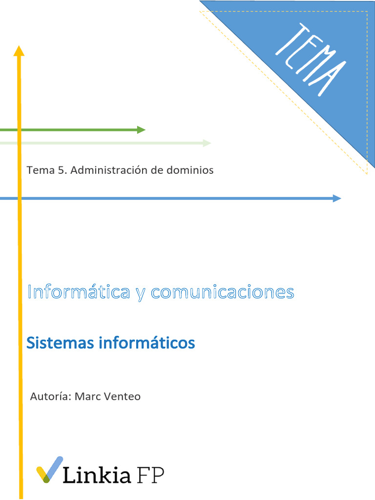 Tema 5. Administración de Dominios | PDF | Directorio Activo | Usuario ...