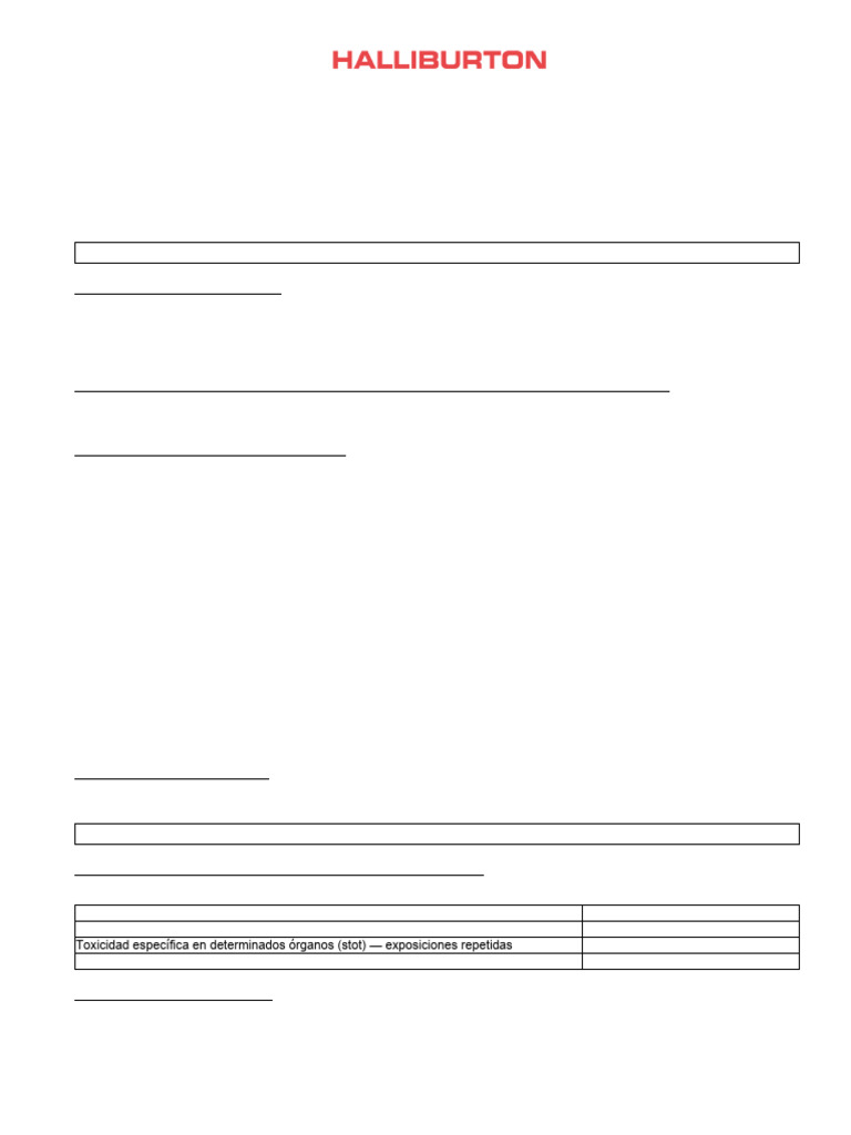 Ficha de Seguridad de PENETROL® | PDF