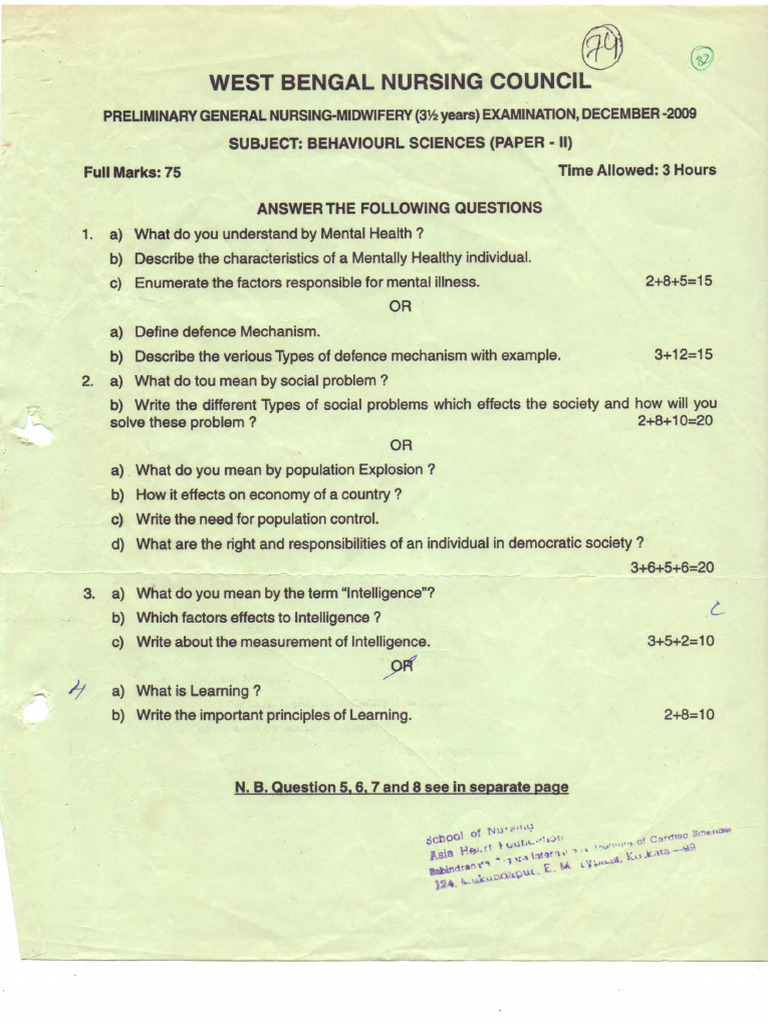 2009 Dec Behavioural Sciences | PDF