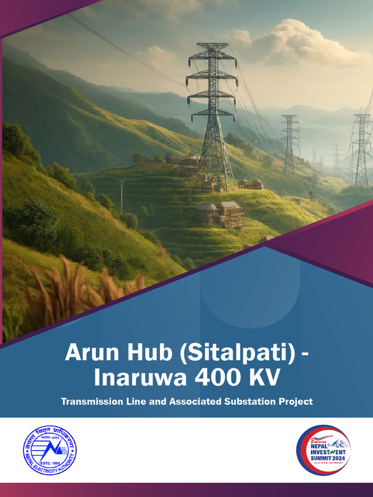 Arun Hub Sitalpati Inaruwa 400 KV TL QR | PDF | Electric Power Transmission | Economies
