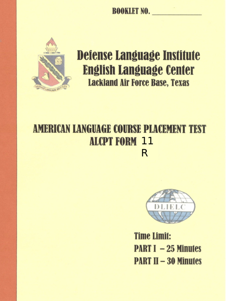 Checking Alcpt 11r | PDF