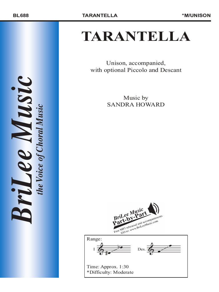 Tarantella Partituur | PDF