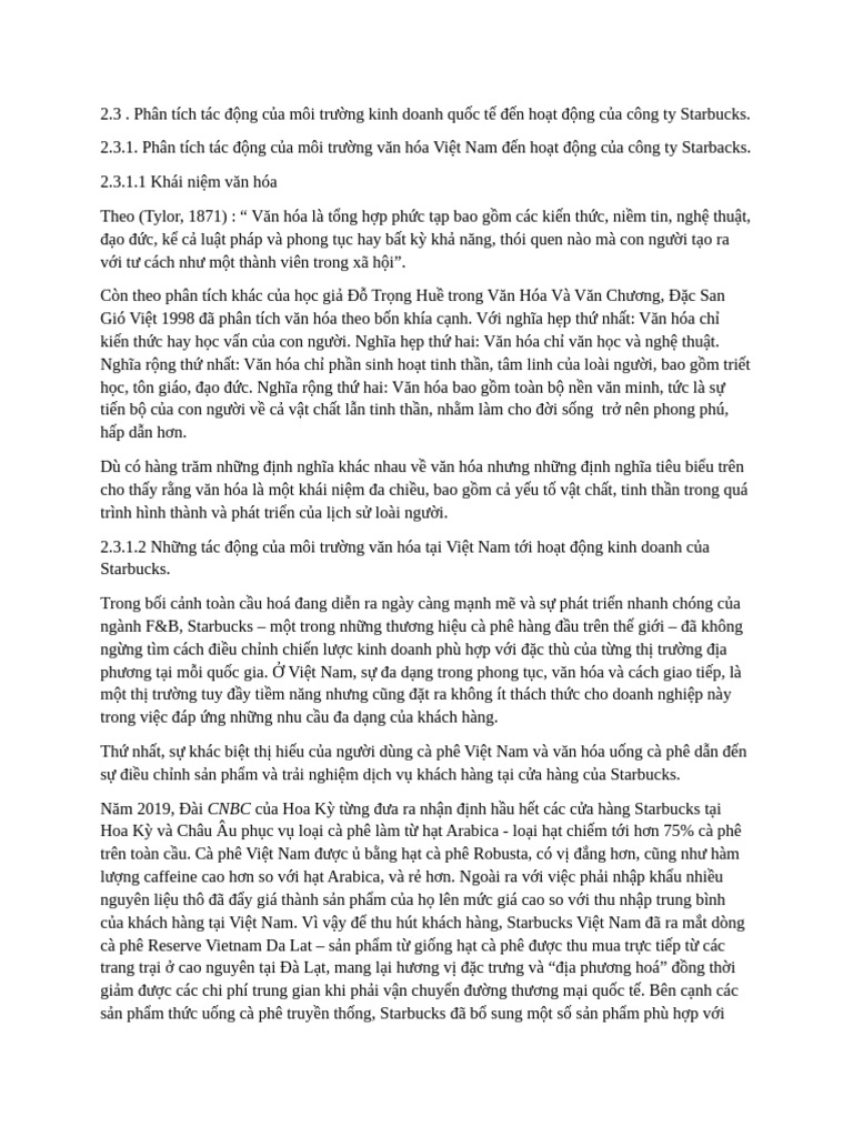 Tiểu luận cuối kì - kdqt | PDF