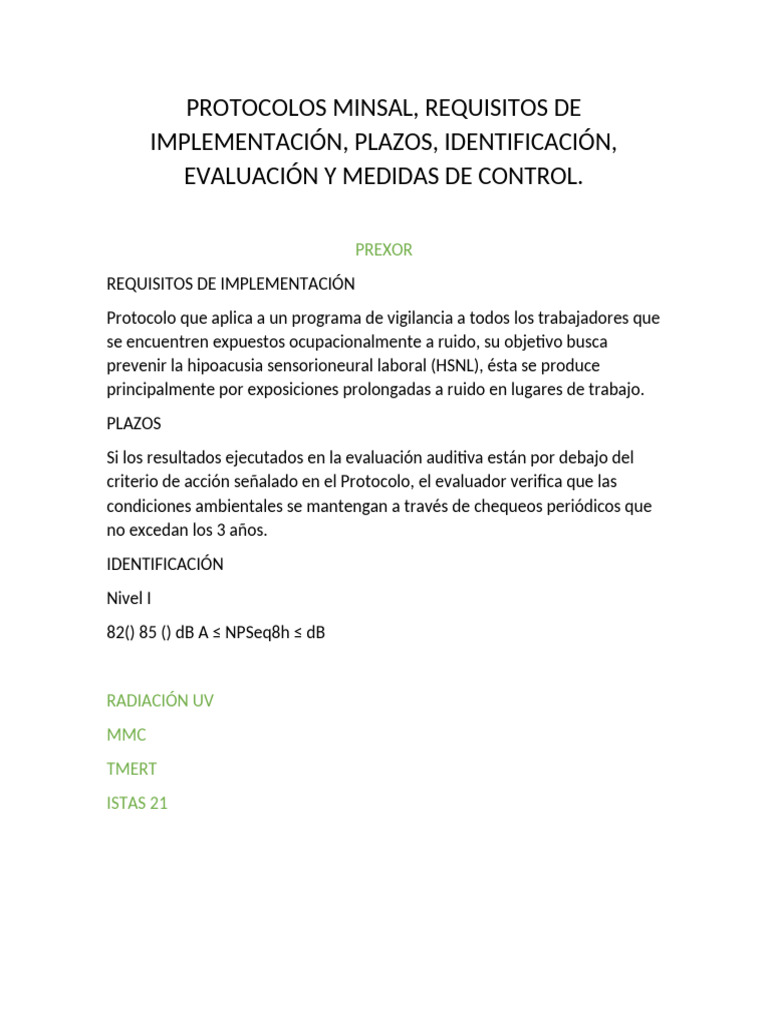 Protocolos Minsal | PDF