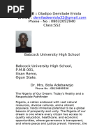 Vision 2036 | PDF | Sustainability | Botswana