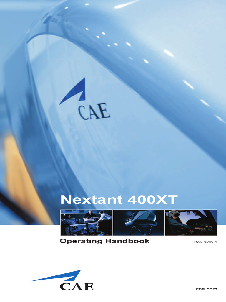 Nextant 400XT Operating Handbook | PDF | Aerospace | Aircraft